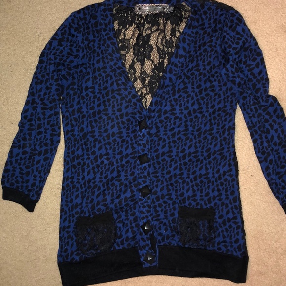 Buckle | Sweaters | Lacy Studded X Cheetah Sweater | Poshmark